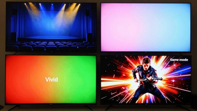 TV Picture Modes Explained: Movie, Standard, Vivid, Game - Choking on ...